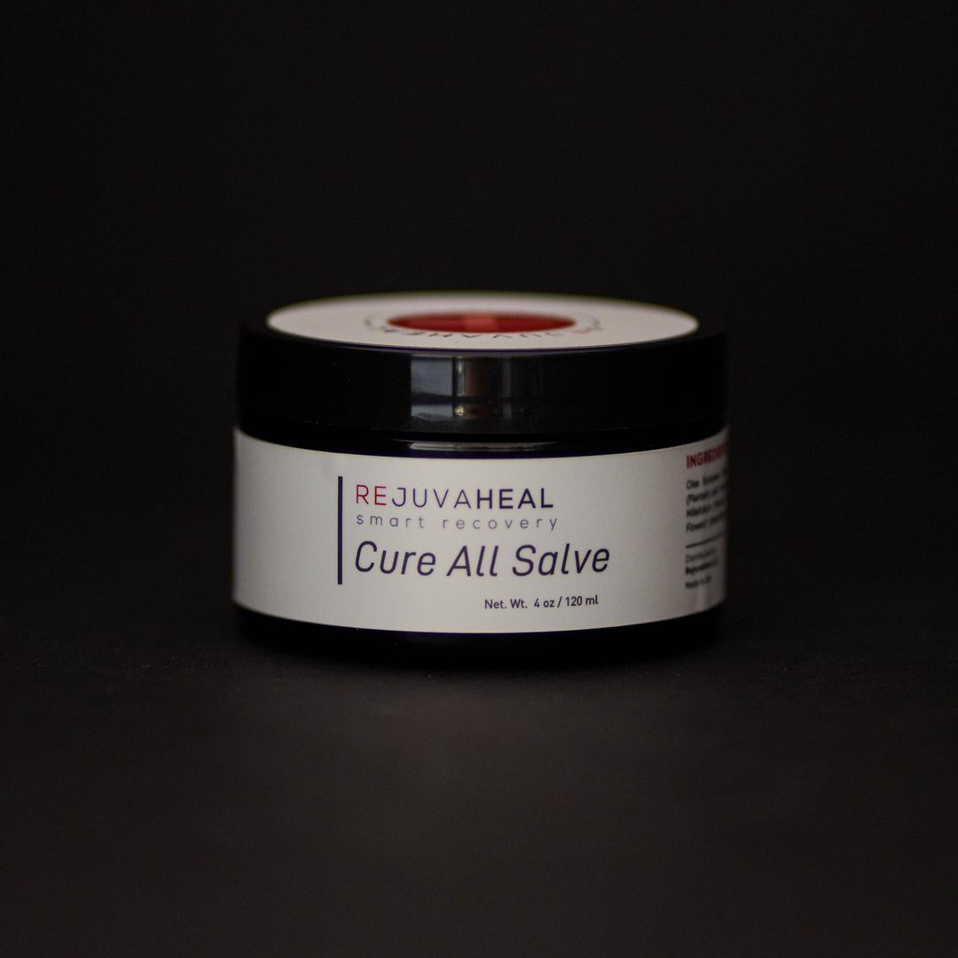 Recovery products featuring an herbal salve and a muscle gel – Rejuvaheal